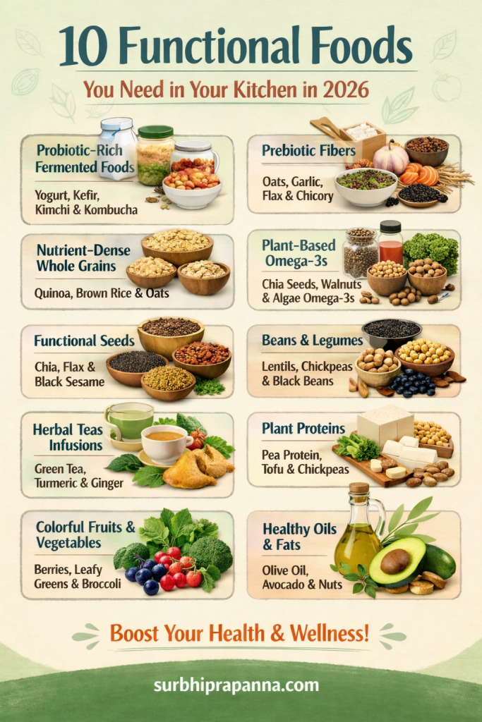 10 Functional Foods You Need in Your Kitchen in 2026 (Boost Your Health ...