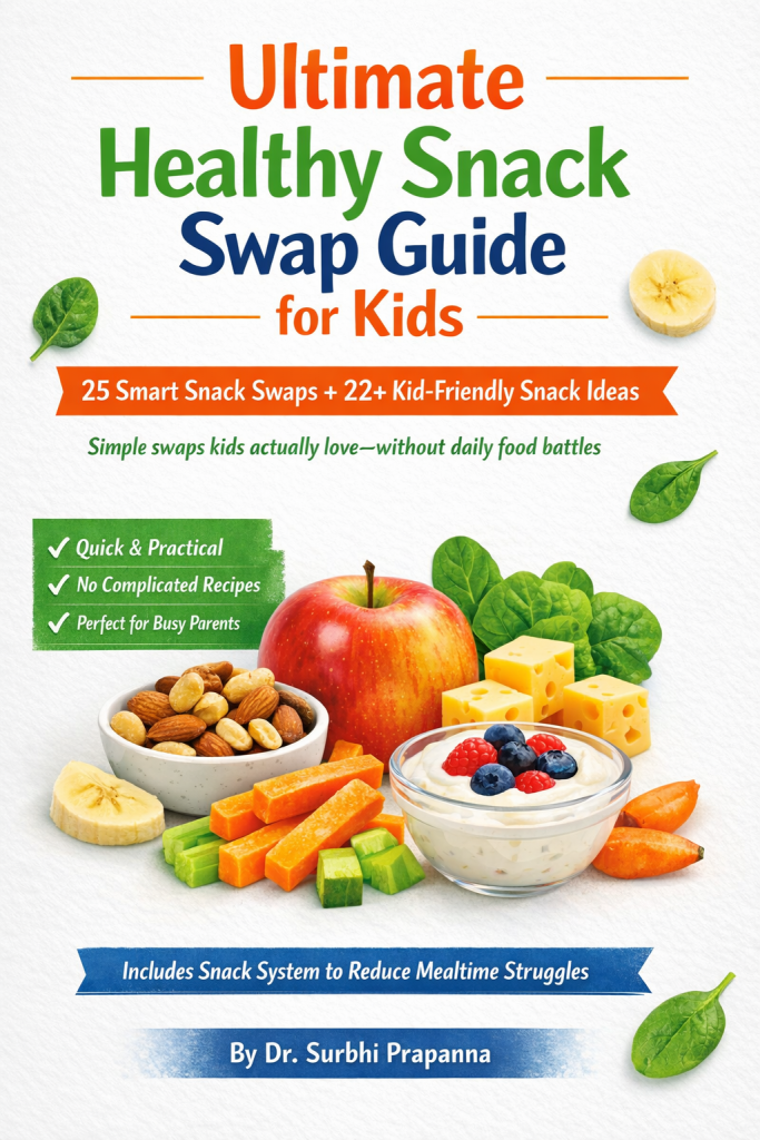 Snack Time Without the Stress: 25 Smart, Healthy Swaps Your Kids Will ...